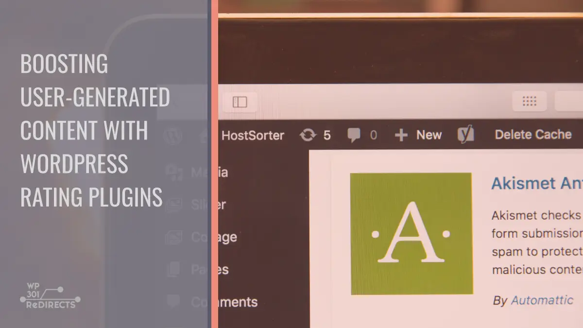Boosting User-Generated Content with WordPress Rating Plugins - WP 301 Redirects