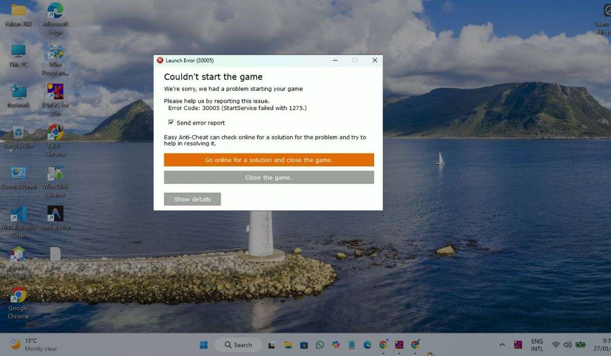 How to Fix ARC Raiders Error Code 30005?
