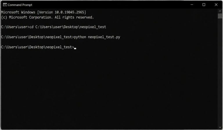 How to Fix Python NeoPixel Not Working Without Error?
